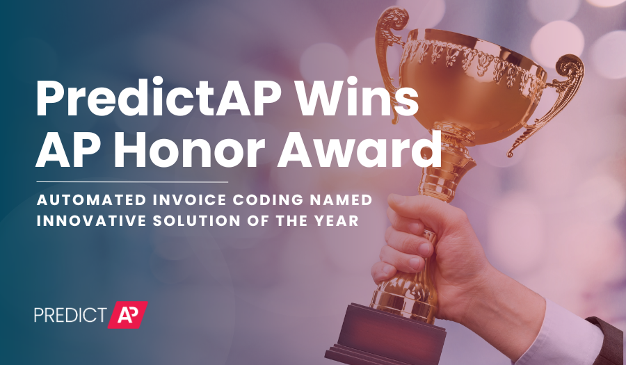 PredictAP Wins Innovative Solution of the Year